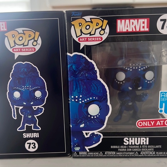 Funko | Toys | Funko Pop Shuri 73 Art Series Exclusive Black Panther ...